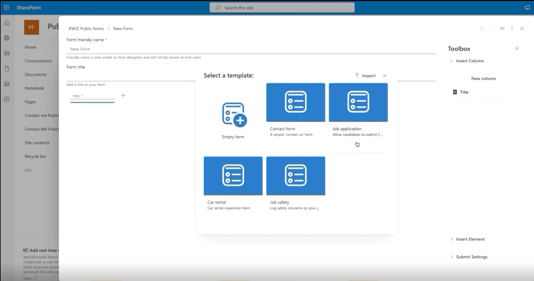 SharePoint Forms & Microsoft Teams Forms | SnapOn Software SaaS